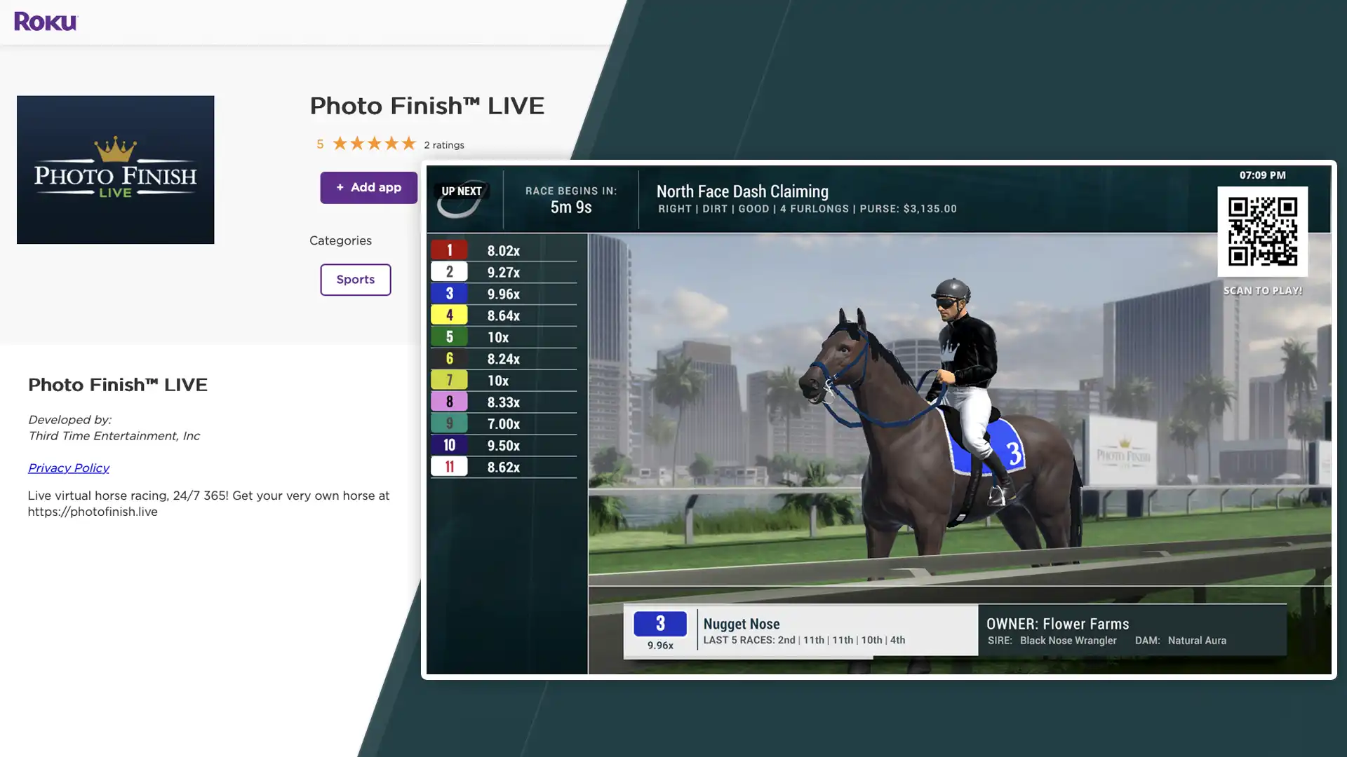 Photo Finish™ LIVE Simulcast | Virtual Horse Racing Wagering